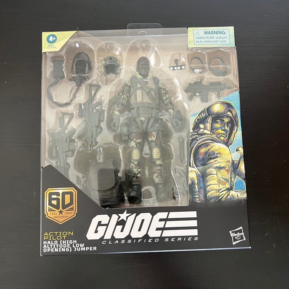Toys | Gi Joe Classified Series 6inch Action Pilot Halo Jumper 6th ...